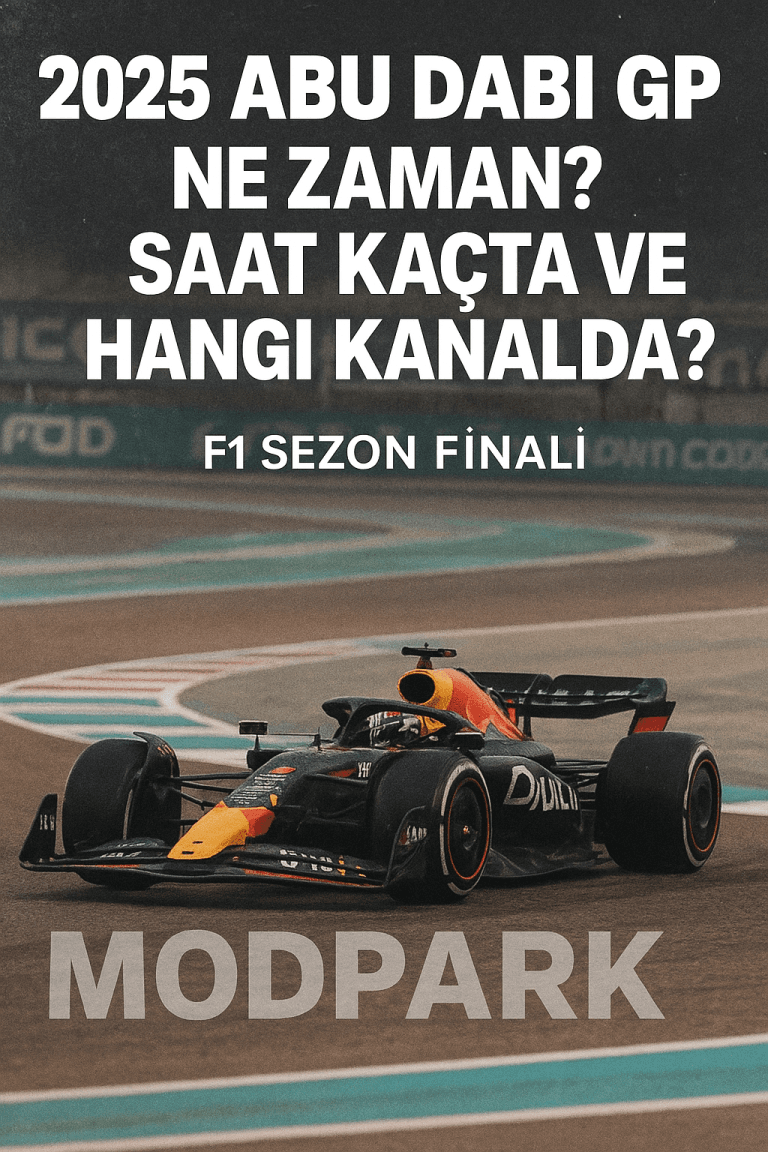 F1’de Büyük Final: 2025 Abu Dabi GP Şampiyonu Kim Olacak ? 2025 Abu ...